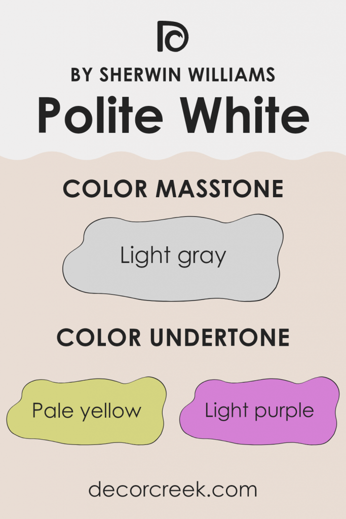 Polite White SW 6056 Paint Color by Sherwin Williams - DecorCreek