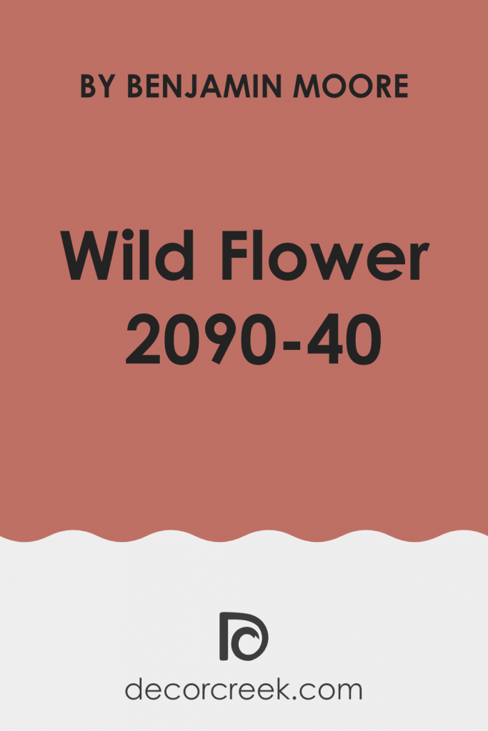 Wild Flower 2090-40 Paint Color by Benjamin Moore - DecorCreek