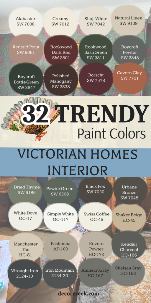 42 Best Paint Colors for the Victorian Homes in 2026 – Elegant Shades ...