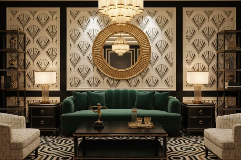 44 Evergreen Paint Color Ideas for the Art Deco Interior - DecorCreek