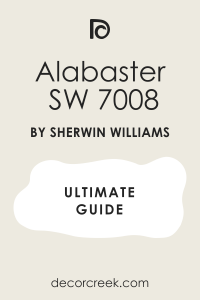 Things to Know Before You Choose Alabaster SW 7008 by Sherwin Williams ...