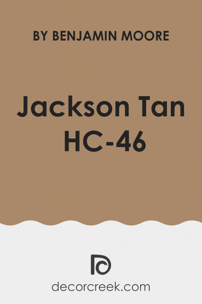 Jackson Tan HC-46 Paint Color by Benjamin Moore - DecorCreek