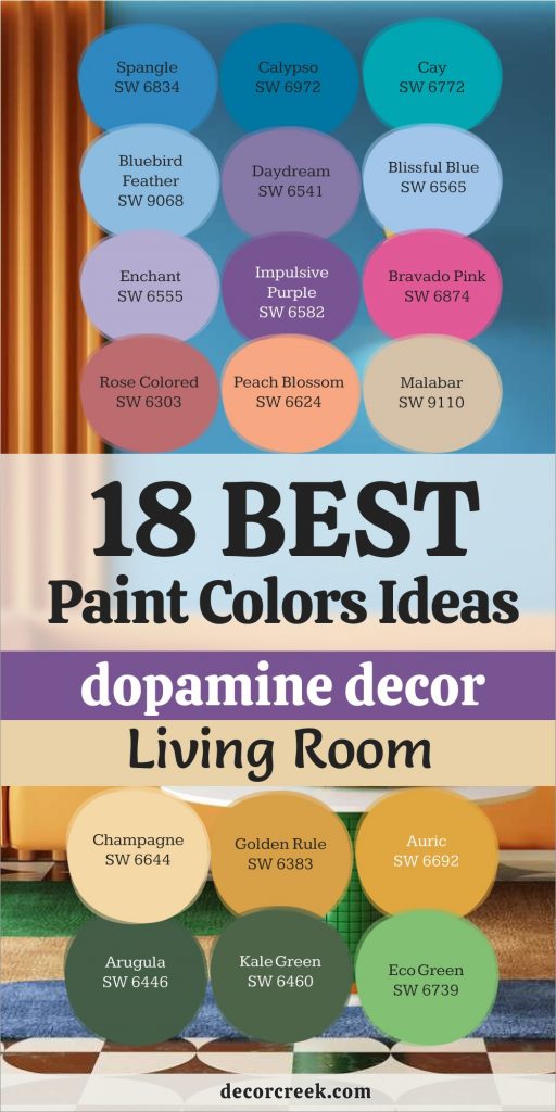 29 Paint Color Ideas for Dopamine Decor - DecorCreek