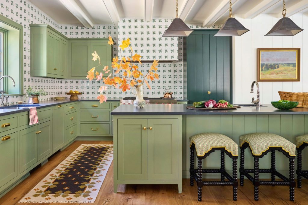 38 Best Green Kitchen Cabinets Paint Colors - Decor Creek