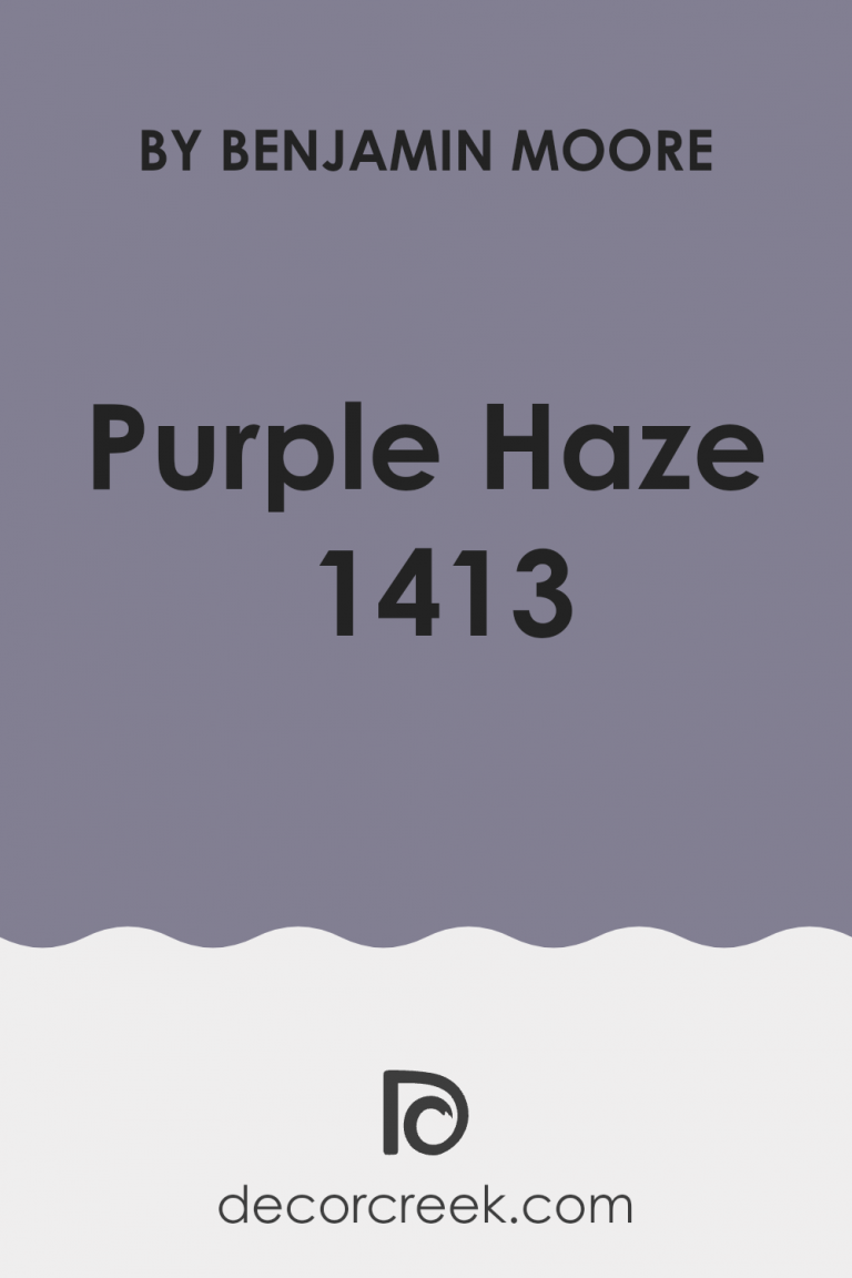 Purple Haze 1413 Paint Color by Benjamin Moore - DecorCreek