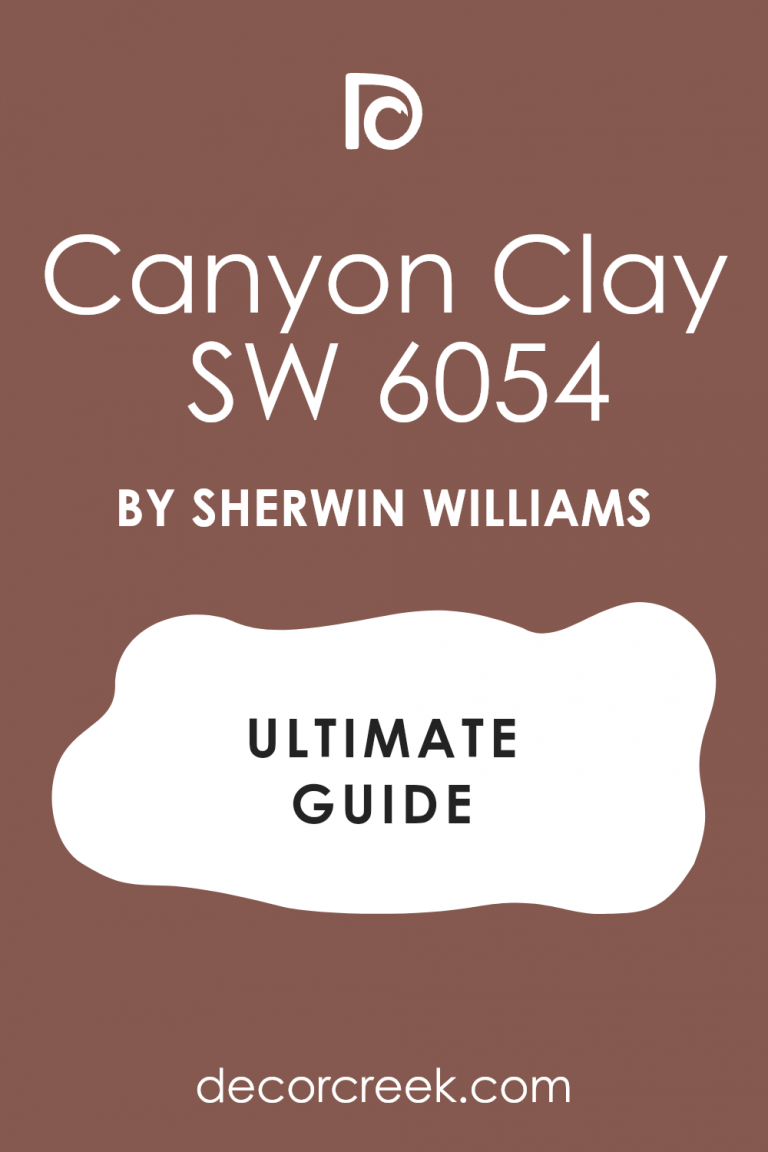 Canyon Clay SW 6054 Paint Color by Sherwin Williams - DecorCreek