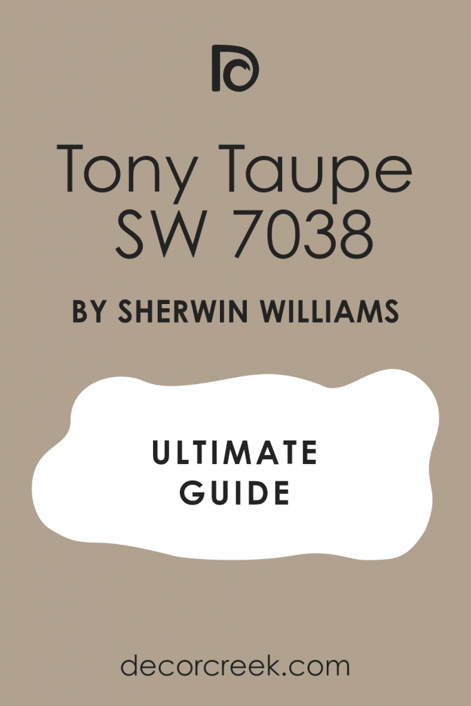Tony Taupe SW 7038 by Sherwin Williams: Cozy Neutral That Works ...
